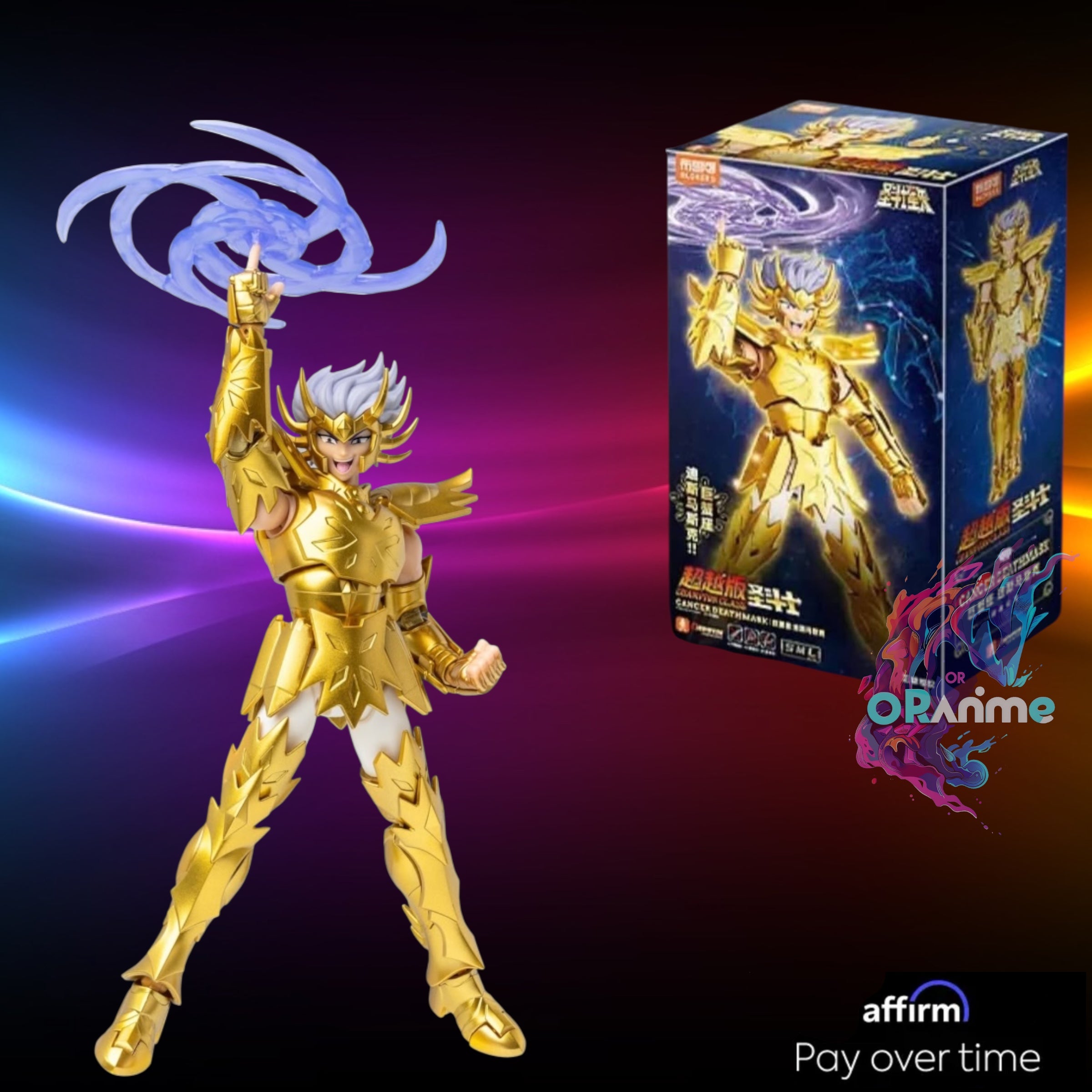 Blokees Saint Seiya Cancer Deathmask ♋ Action Figure Champion Class as ...